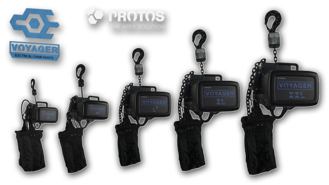 PROTOS Introduces VOYAGER Chain Hoist Range – SIXTY82 Doughty Asia